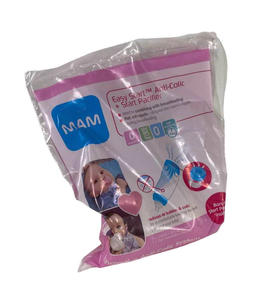 MAM Newborn Easy Start Anti-Colic Bottle With Pacifier Set