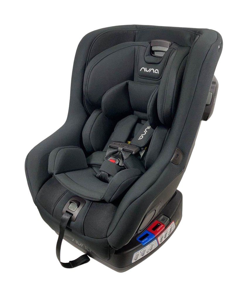 Nuna RAVA Convertible Car Seat, Caviar, 2023