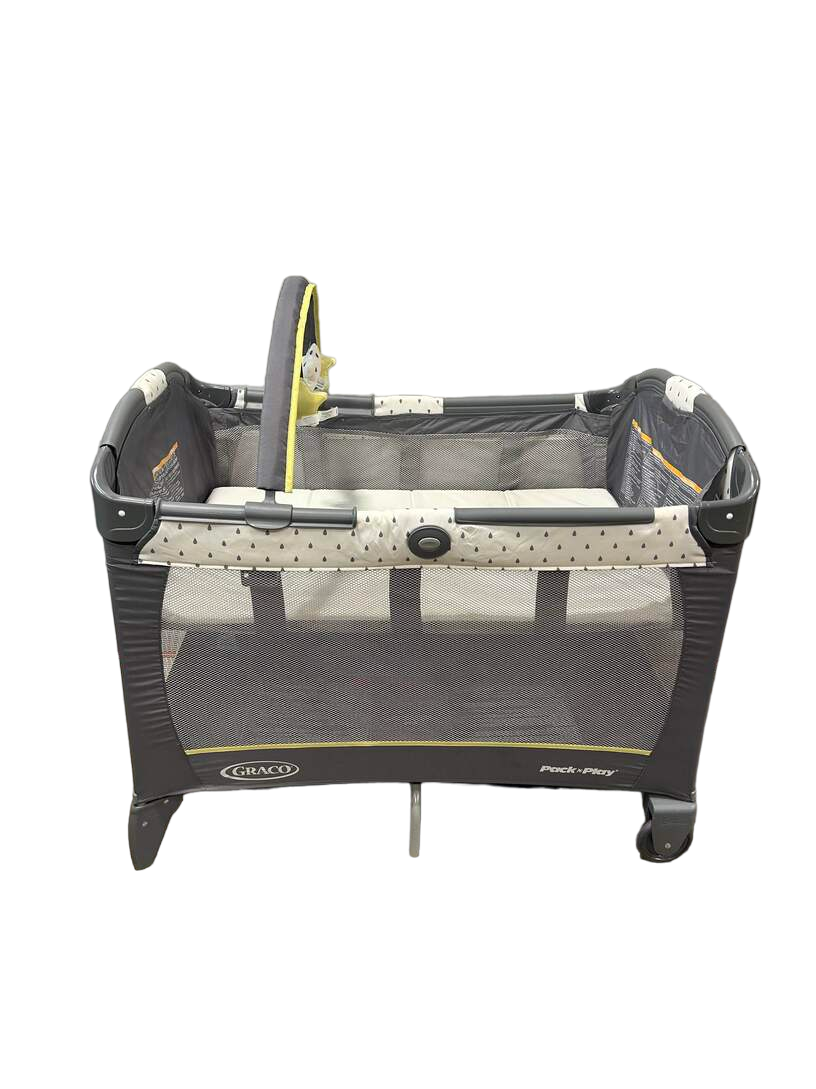 Graco Pack 'n Play Playard Reversible Seat & Changer, Sprinkle ...