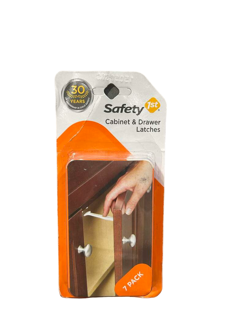Safety 1st Cabinet And Drawer Latches, 7pack — GoodBuy Gear