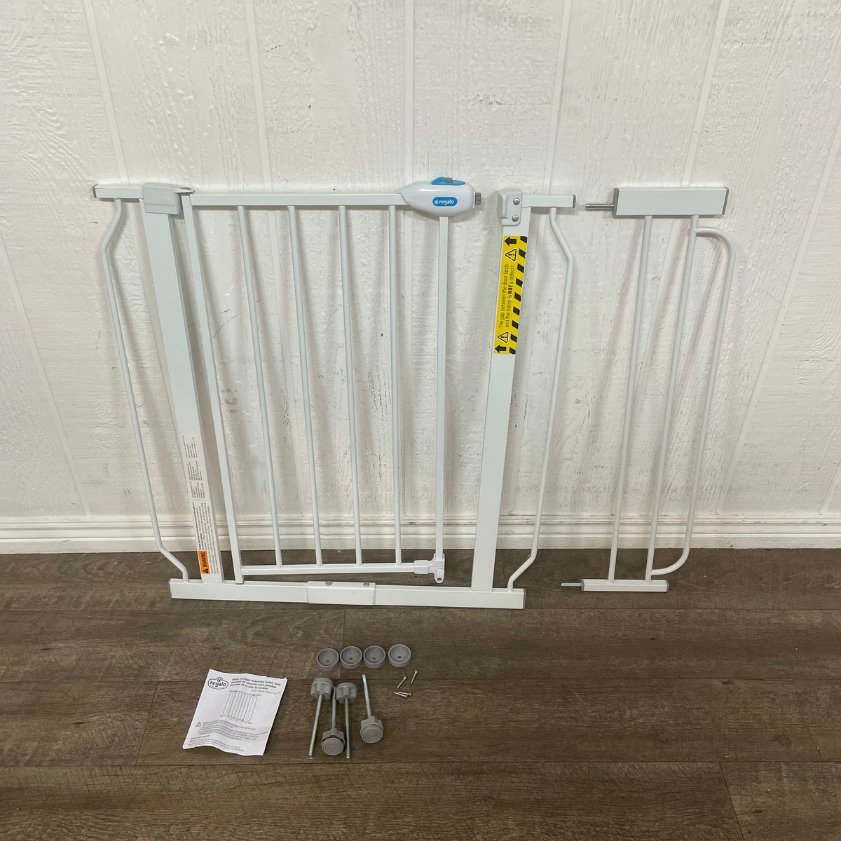 Regalo Wall Safe Walk Through Safety Gate — GoodBuy Gear